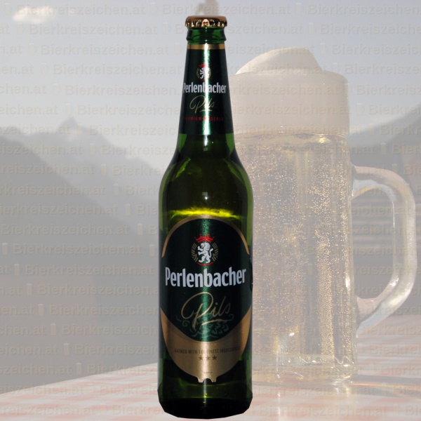 Perlenbacher Premium Pils - bierkreiszeichen.at